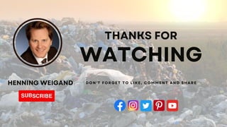 Plastic pollution, an escalating environmental crisis- Henning Weigand ...