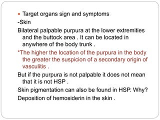 Henoch Schönlein Purpura | PPTX | Digestive Disorders | Diseases and ...