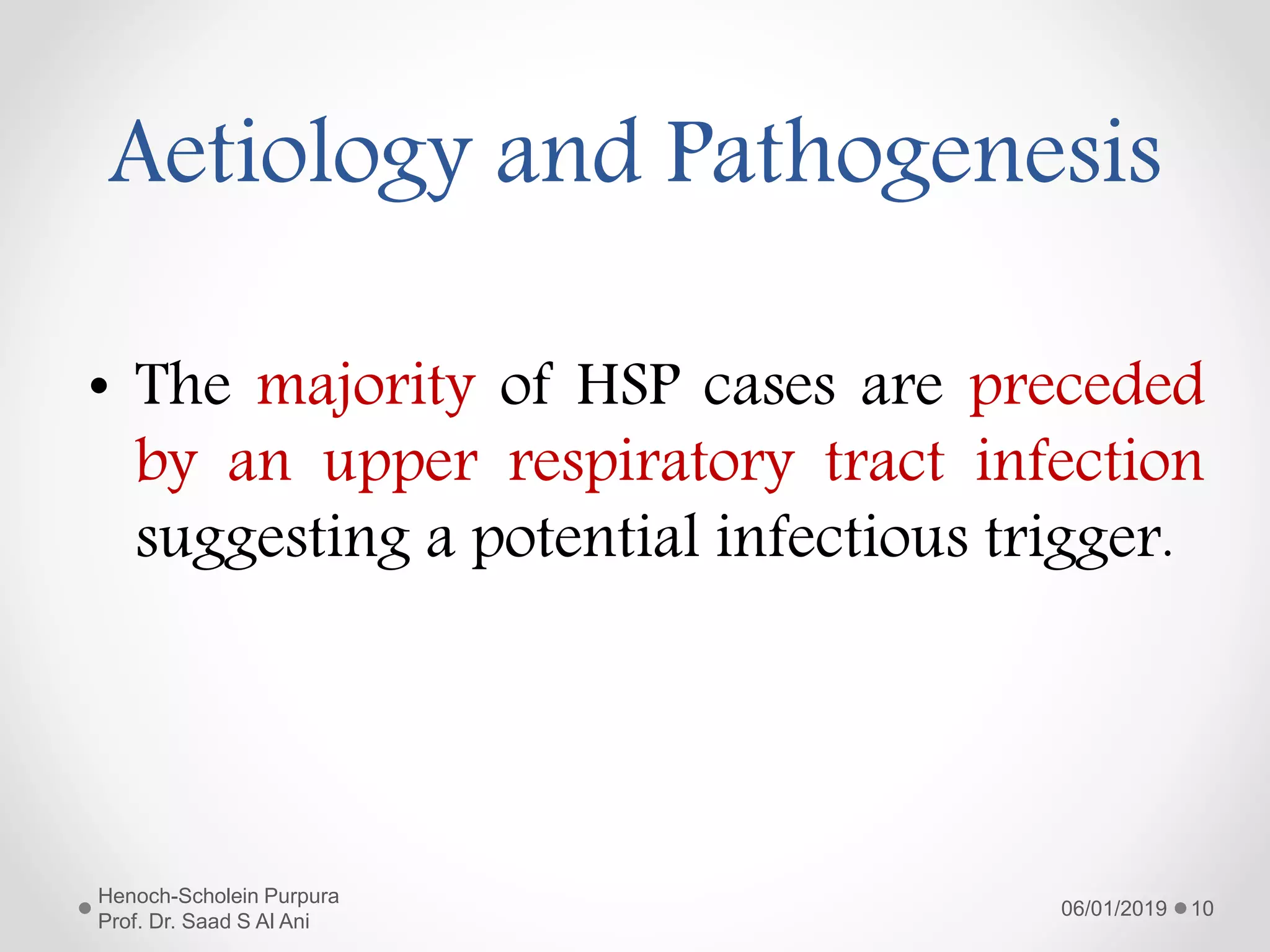 Henoch scholein purpura | PPTX