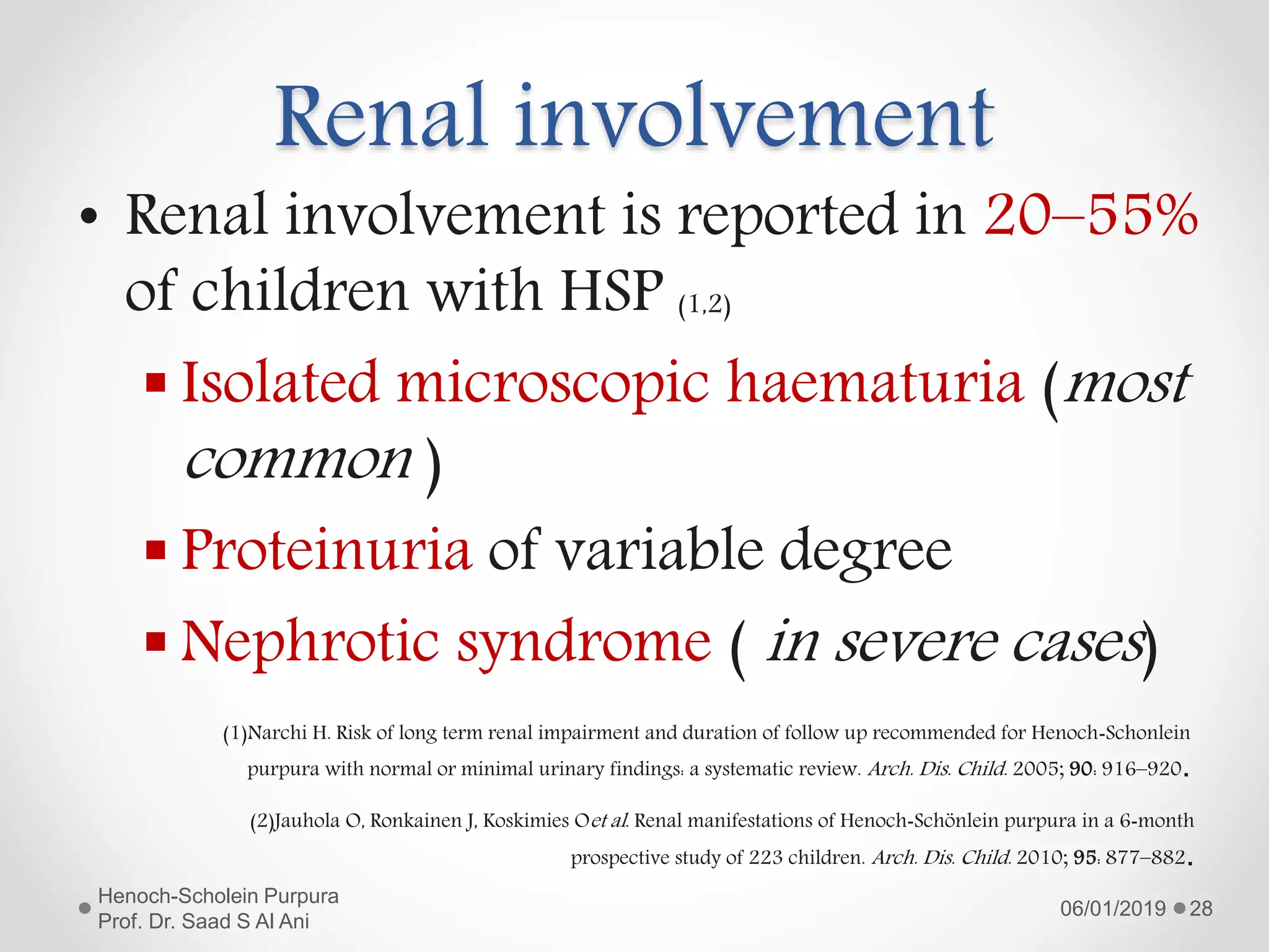 Henoch scholein purpura | PPTX