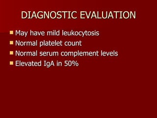 Henoch Schonlein Purpura | PPT