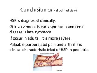 Henoch Schonlein Purpura | PPT