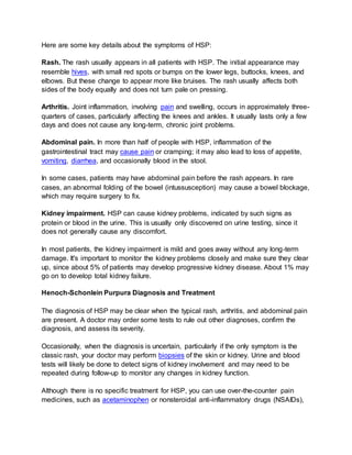Henoch s purpura hsp | DOCX
