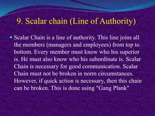 Henri fayols 14-principles-of-management | PPTX