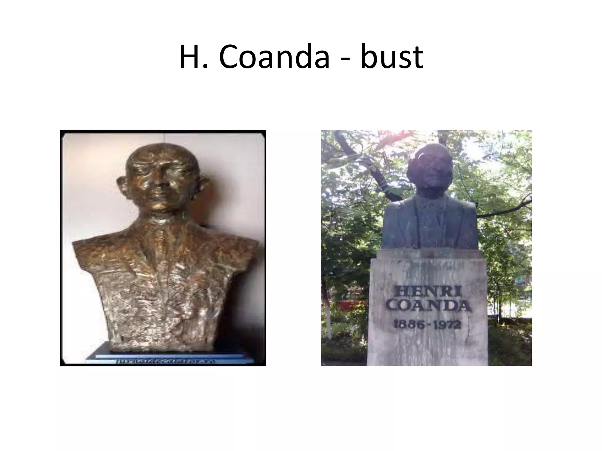 Henri Coanda, pionier al aviatiei | PPTX