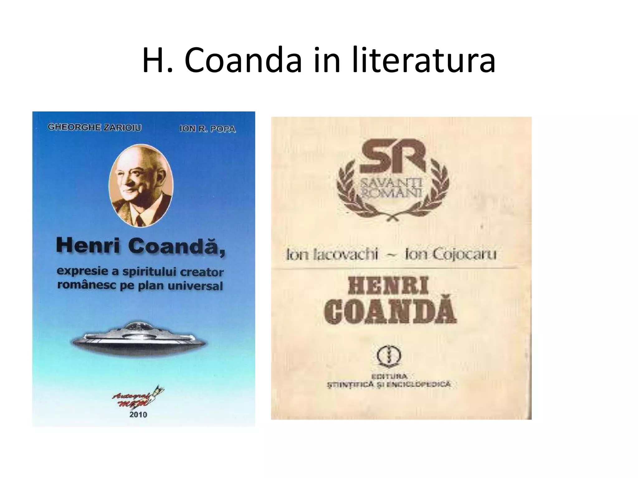 Henri Coanda, pionier al aviatiei | PPTX