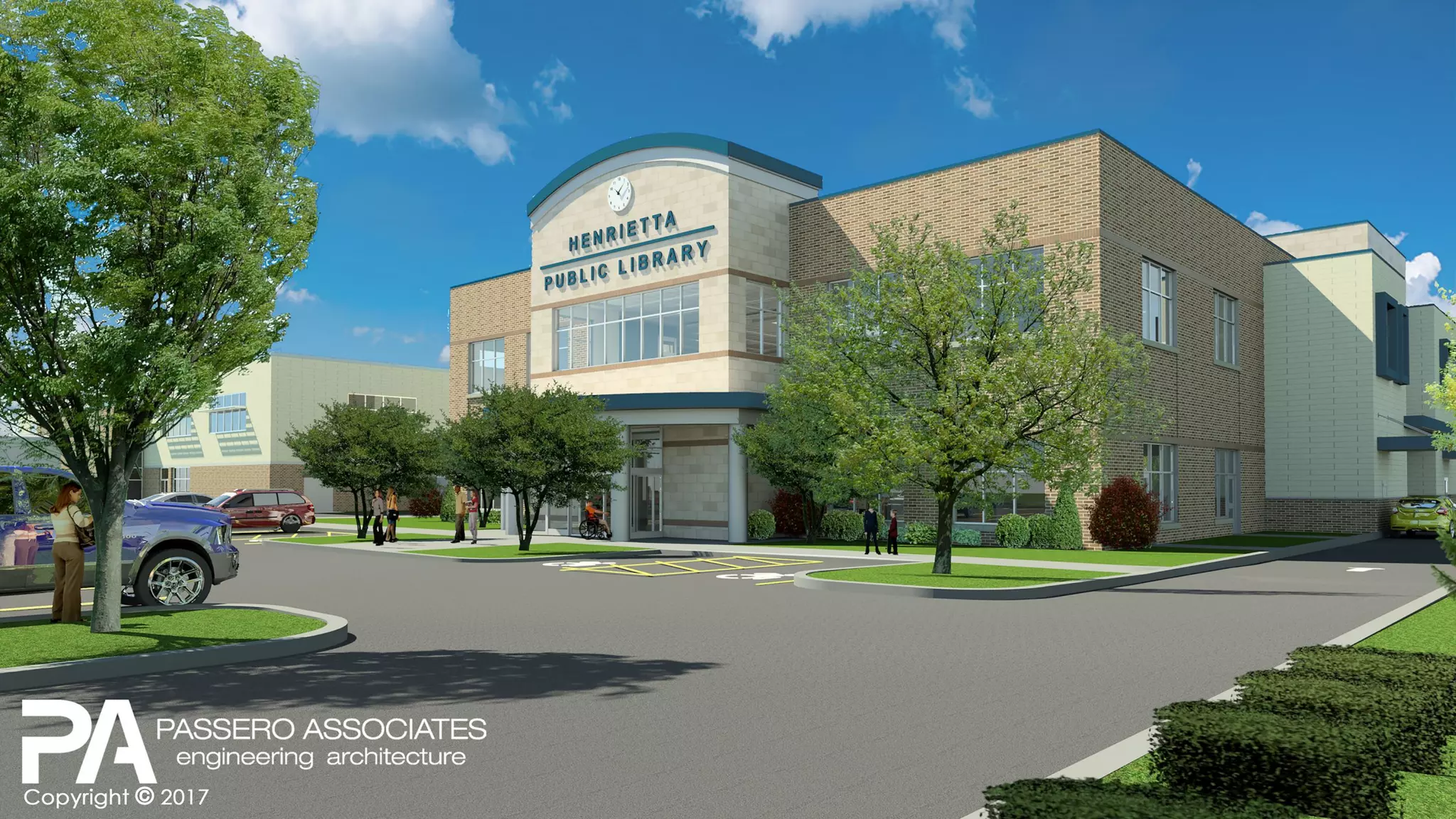Henrietta Public Library Building Proposal Renderings | PPT