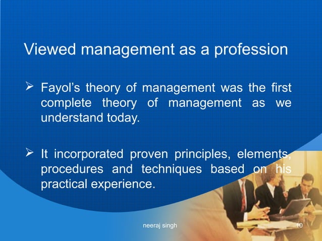 Henri fayol ppt 1 | PPT | Business Administration | Business