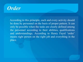 Henri fayol's 14 principles of management | PPT