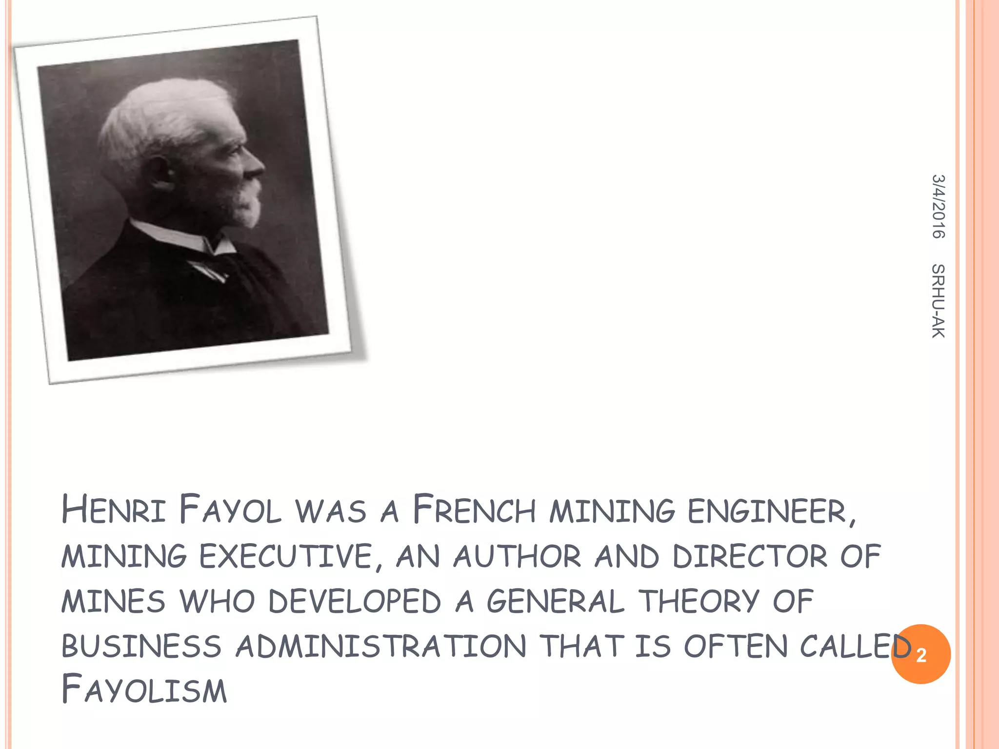 Henri fayols 14 principles of management | PPTX