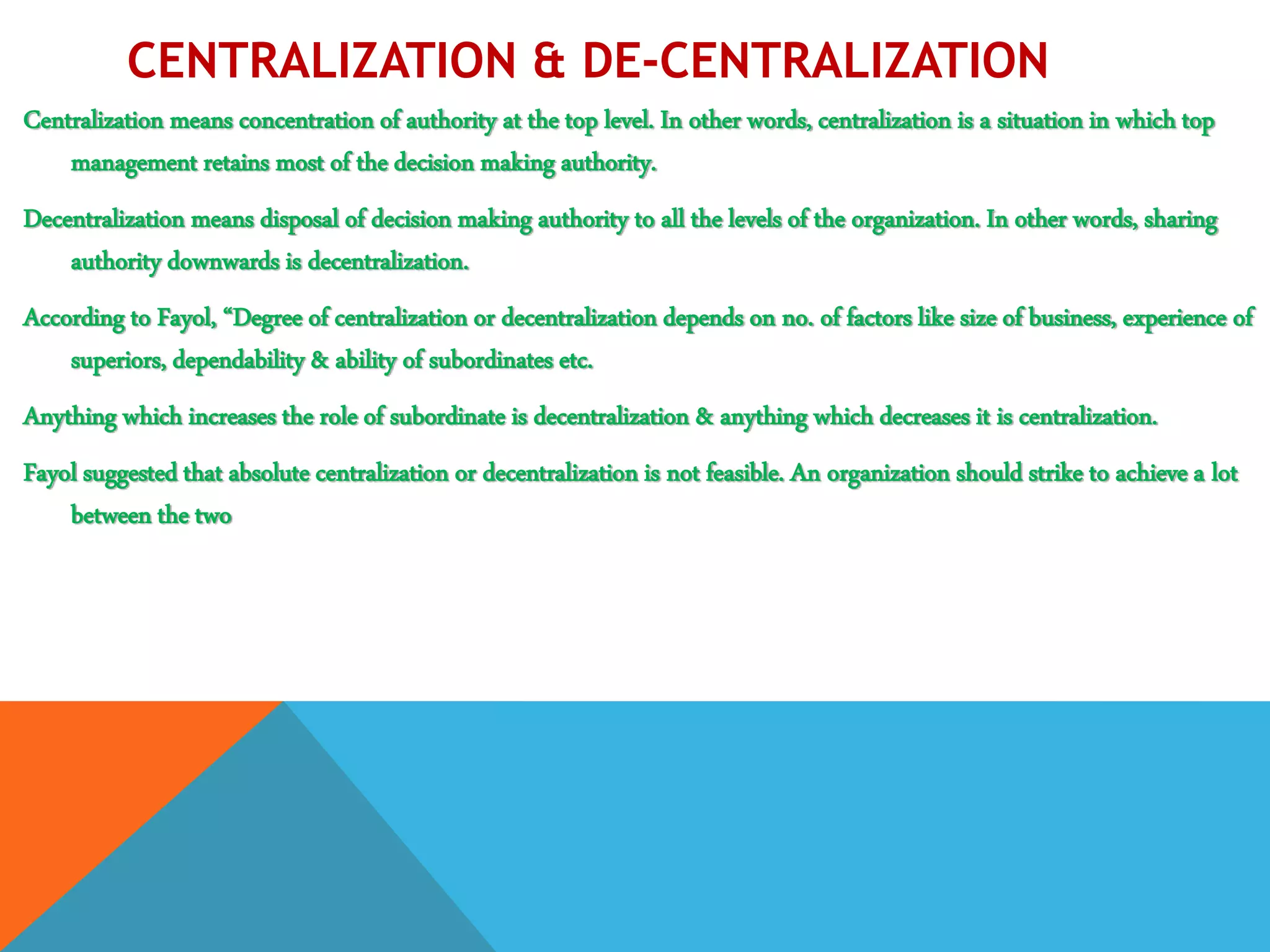 Henri fayols 14 principles of management | PPTX