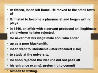 Henrik ibsen | PPTX
