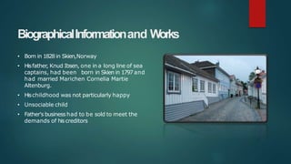 An Introduction to Henrik Ibsen | PPTX