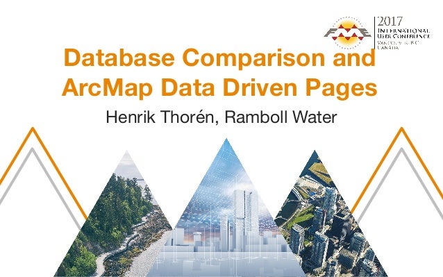 Database Comparison And Arcmap Data Driven Pages
