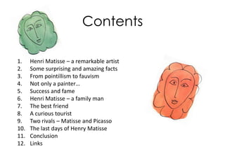 Henri Matisse 2 | PPTX