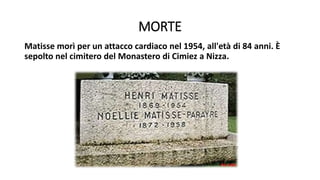 Henri matisse lorenzo e maria corretto | PPTX