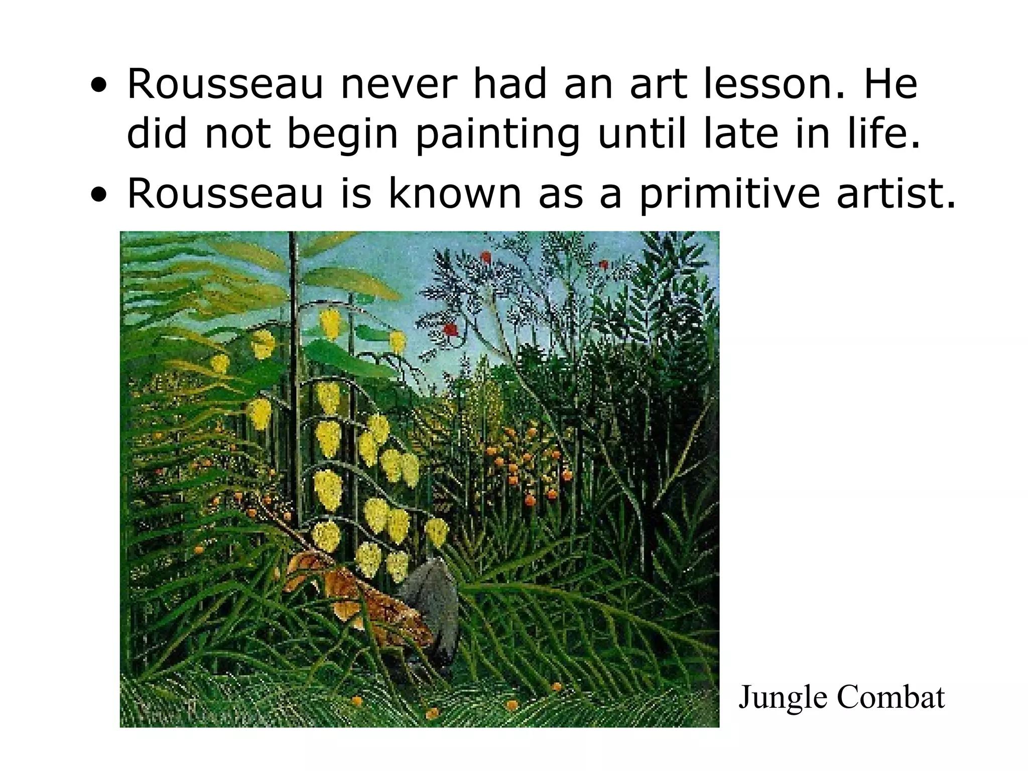 Henri rousseau | PPT