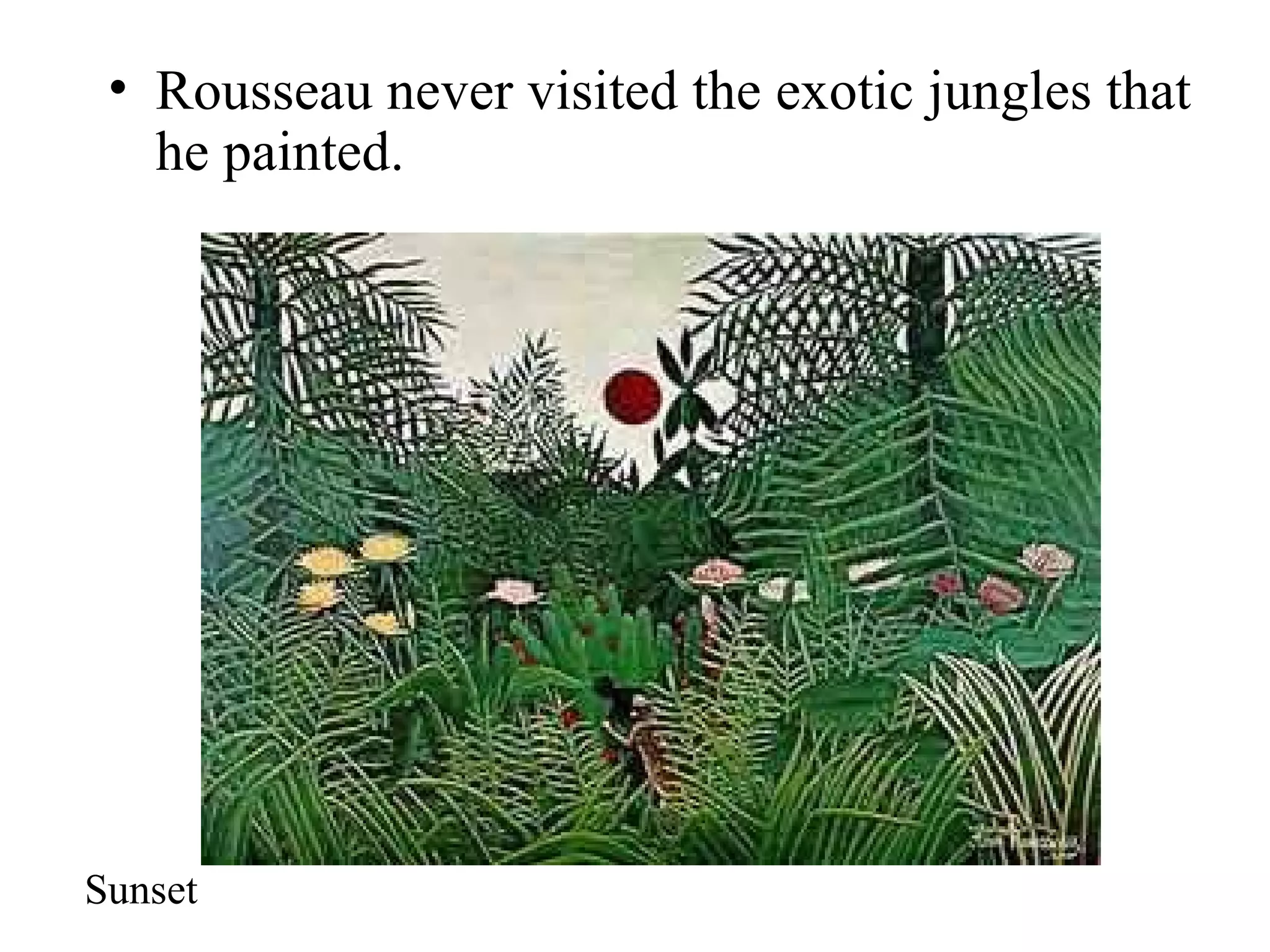 Henri rousseau | PPT