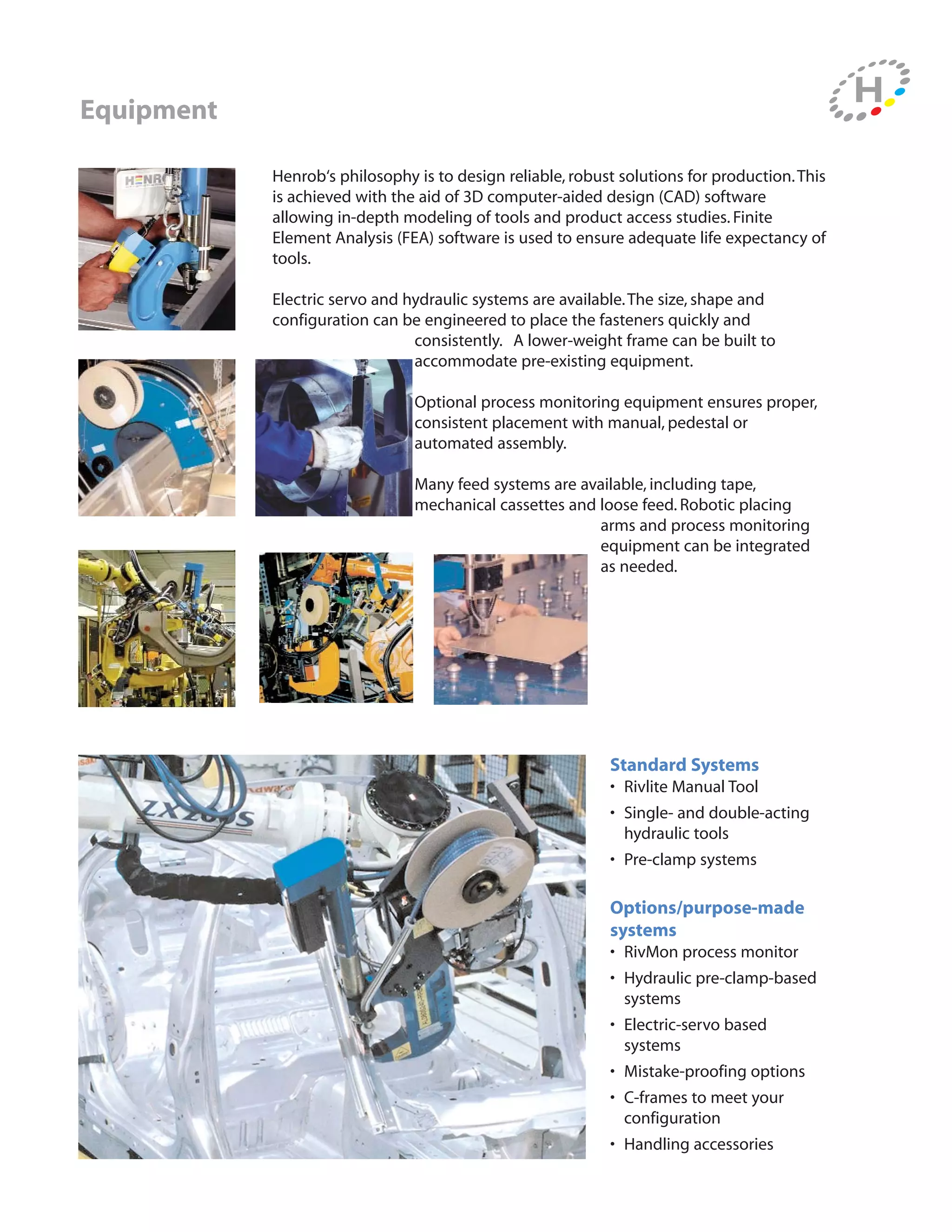 Henrob Overview Brochure | PDF | Technology & Computing