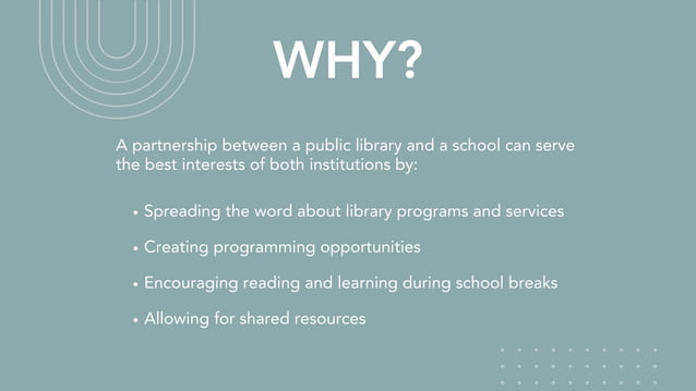 Big Talk From Small Libraries 2025: Partnering with Local Schools to ...