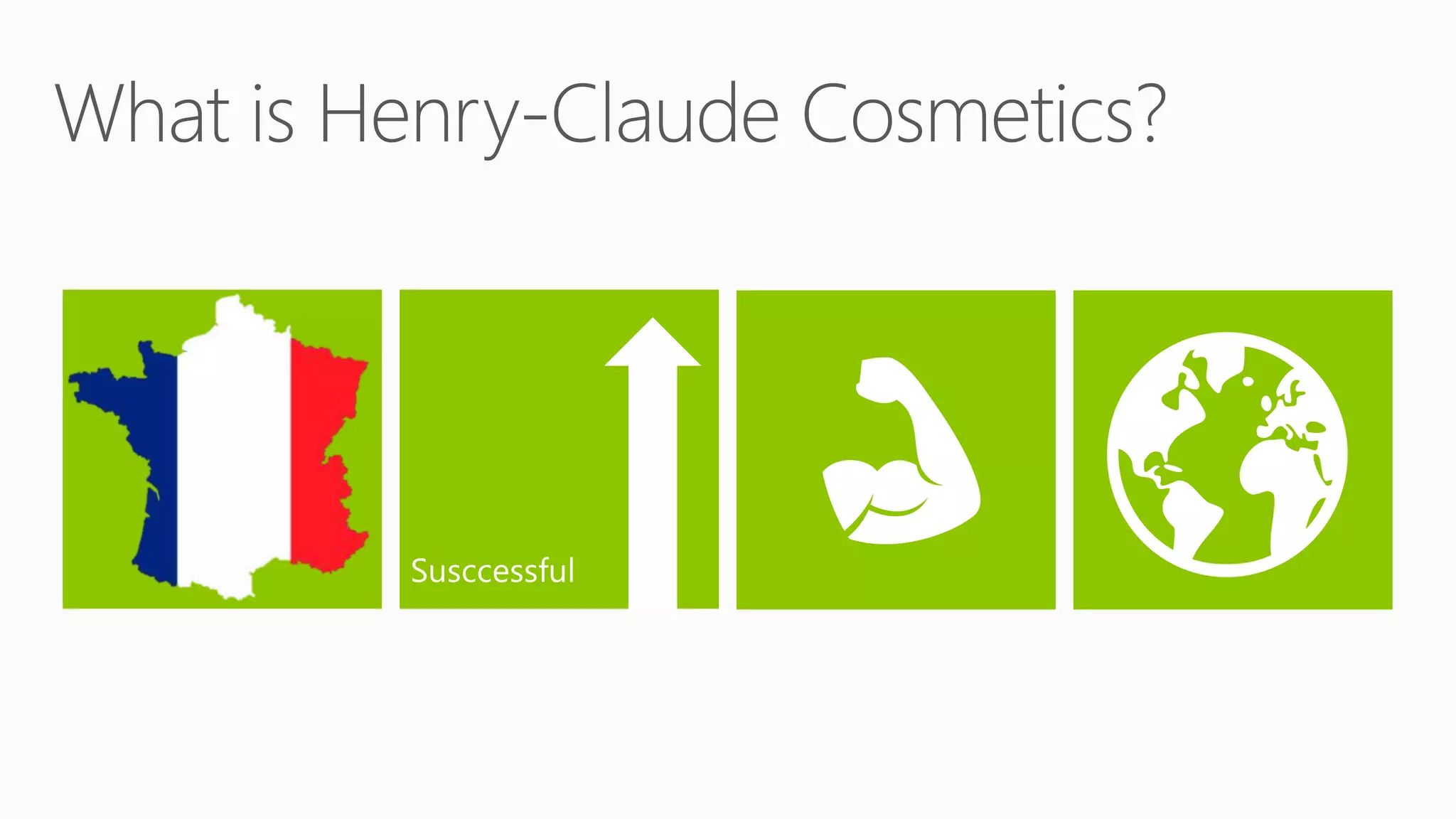 EAFIT BUSINESS ENGLISH - HENRY CLAUDE COSMETICS: ARANTXA | PPTX