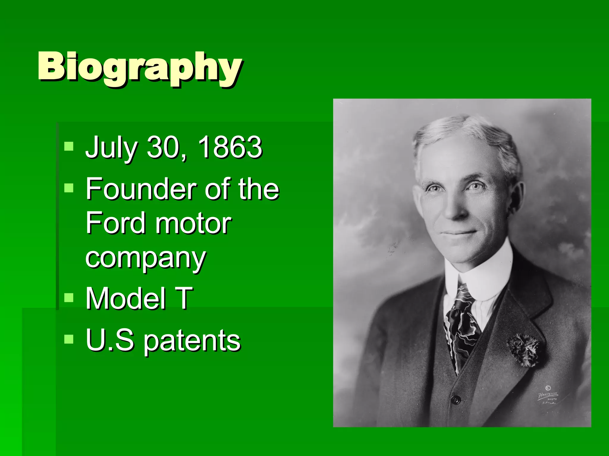 Henry Ford | PPT | Industries | Business and Finance