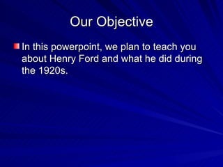 Henry Ford | PPT