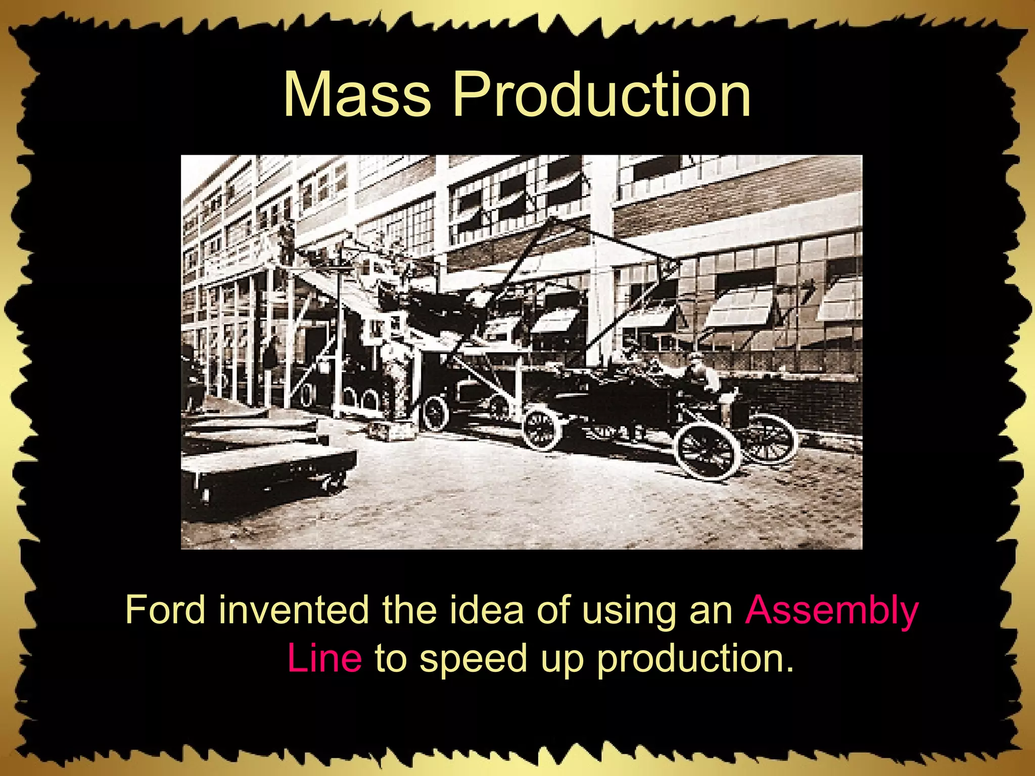 Henry Ford And Cycle Of Prosperity | PPT