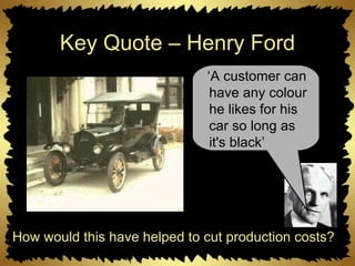 Henry Ford And Cycle Of Prosperity | PPT