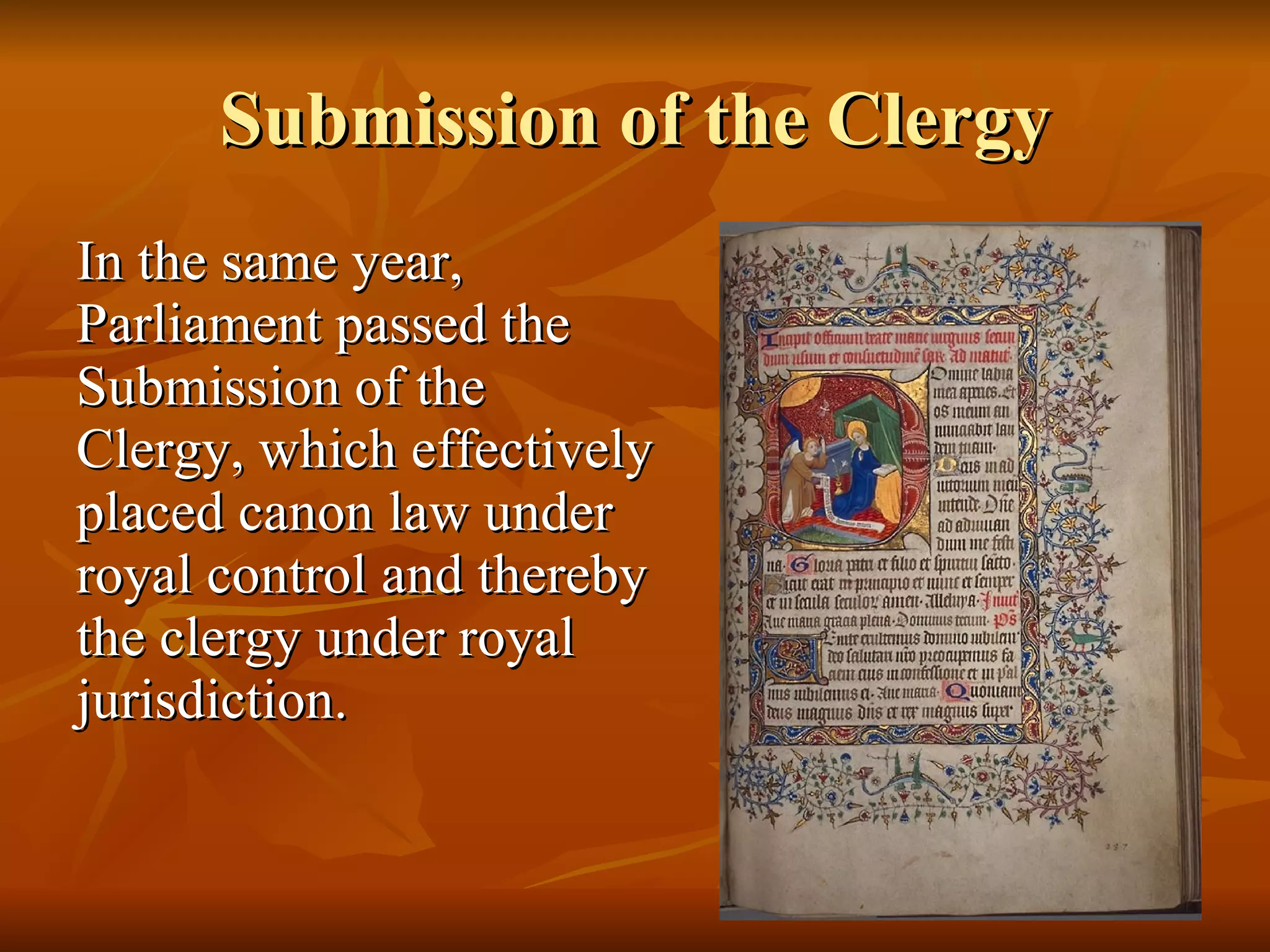 Henry Viii And The Reformation In England | ODP