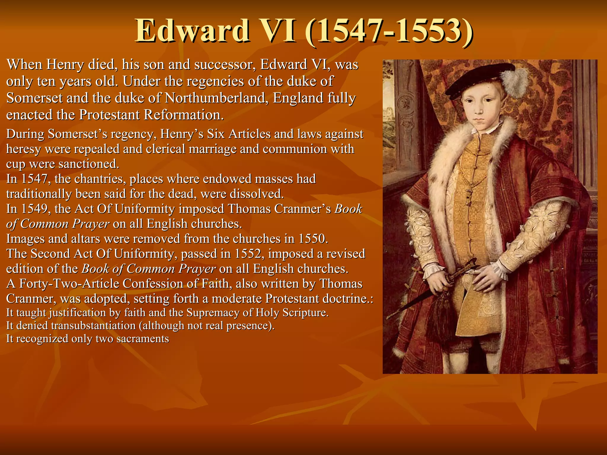 Henry Viii And The Reformation In England | ODP