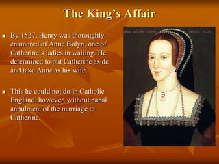 Henry VIII and the Reformation | PPT