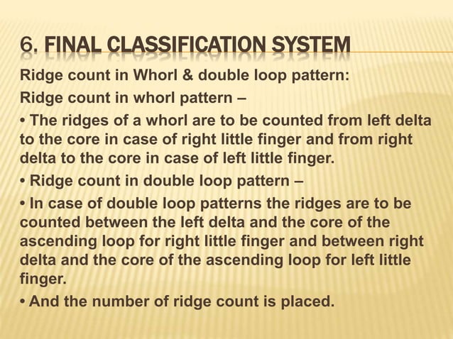 Henry Classification.pptx Seven Division of Henry Formula | PPTX