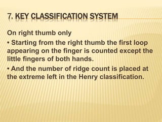 Henry Classification.pptx Seven Division of Henry Formula | PPTX