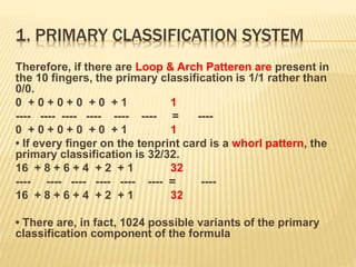 Henry Classification.pptx Seven Division of Henry Formula | PPTX