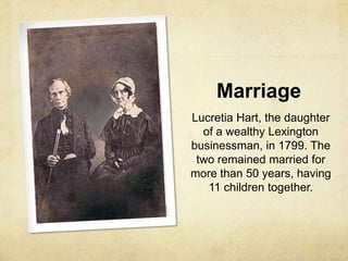 Henry clay "The Great Compromiser" | PPTX