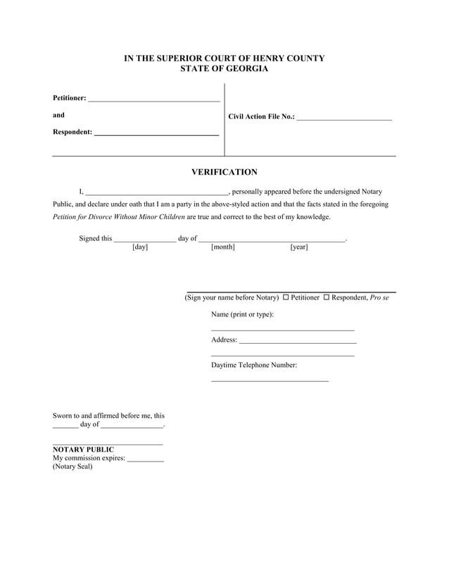 Henry county -flw verification | PDF