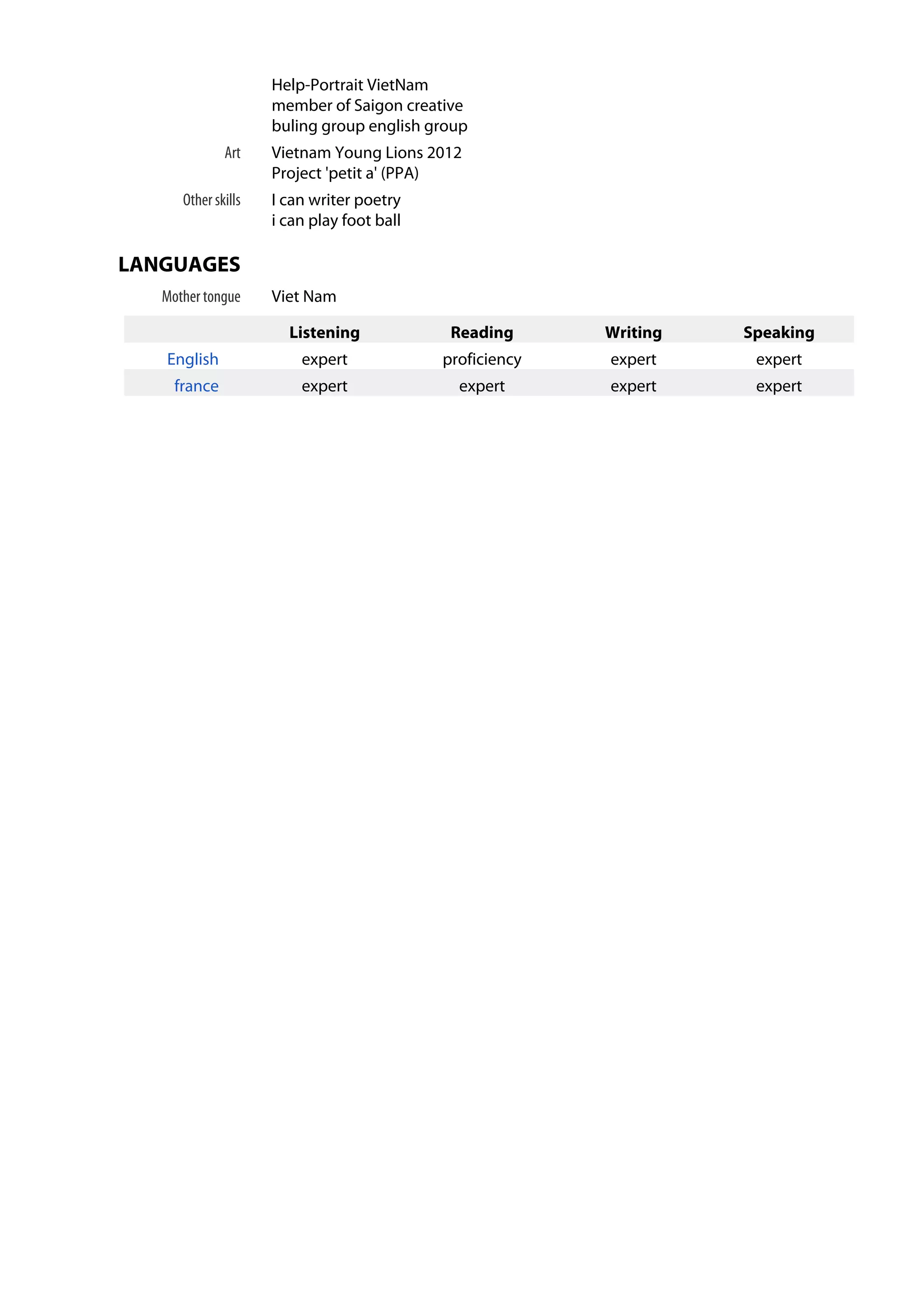 Henry cv 2013-04-11 | PDF | Technology & Computing