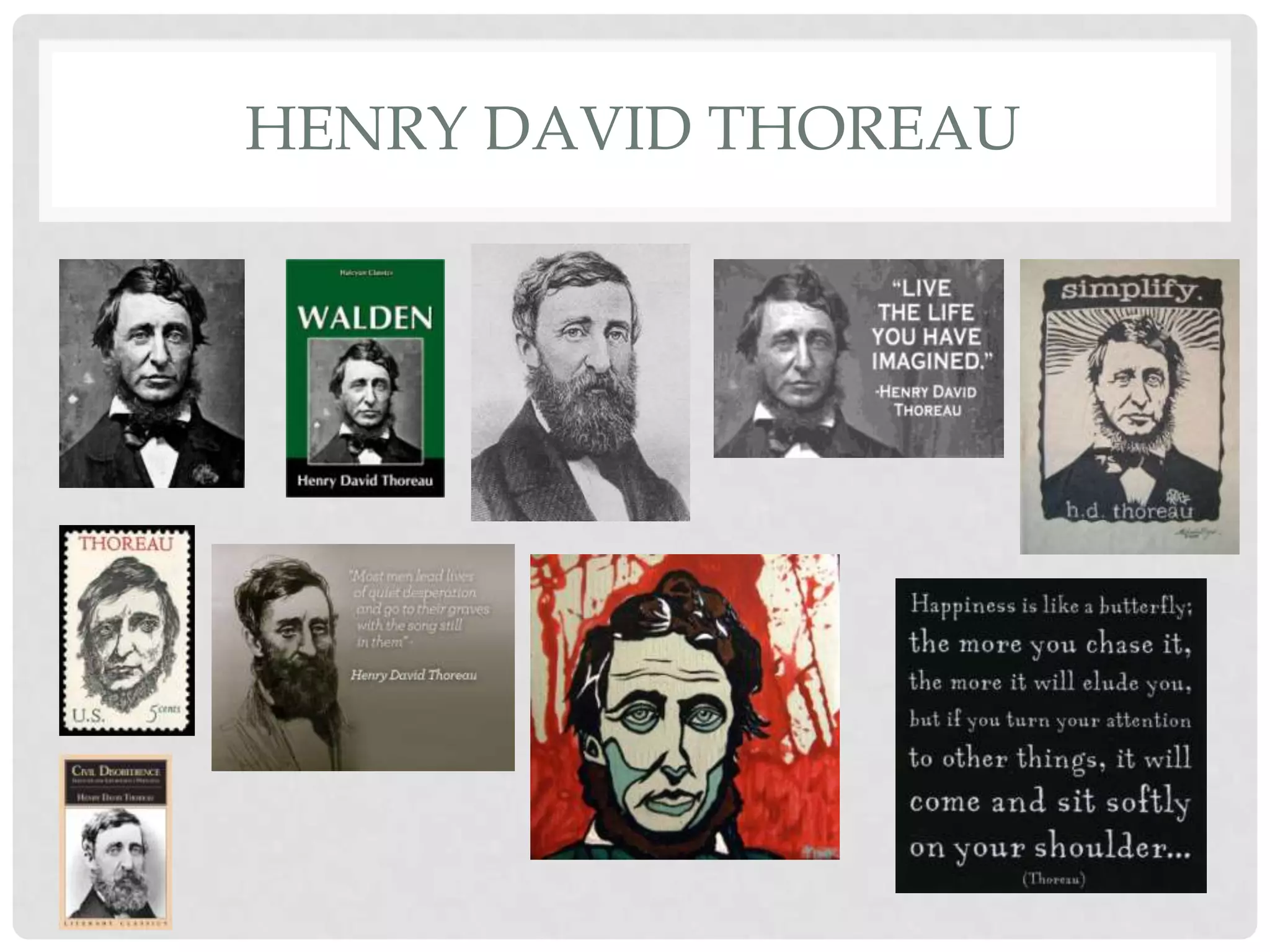 Henry David Thoreau | PPT