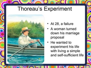 Henry david thoreau | PPT