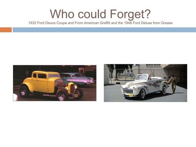 Famous Fords | PPT