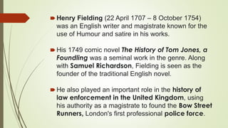 Henry Fielding: The Architect of the English Novel: From Playwright to ...