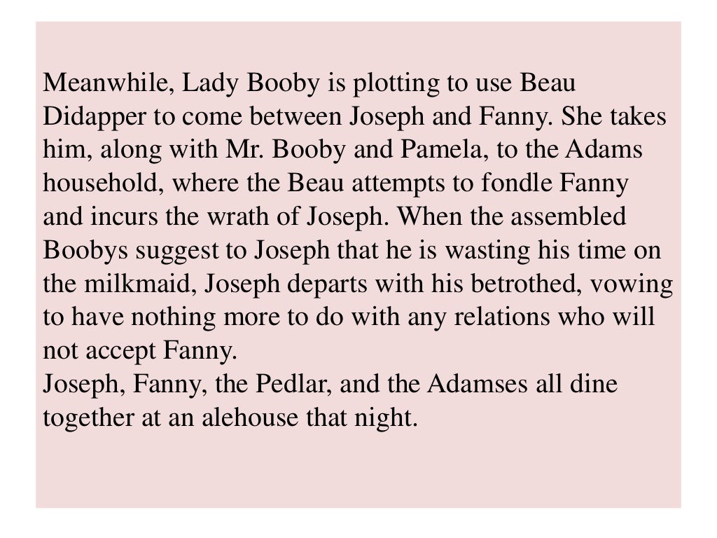 Joseph Andrews Henry Fielding summary, themes and character analysis.pptx