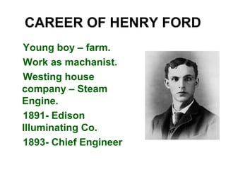 Henry ford Life history | PPT