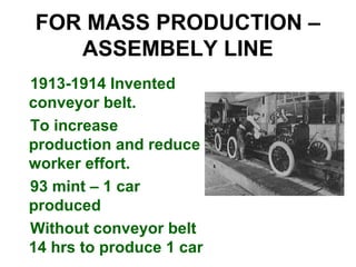 Henry ford Life history | PPT
