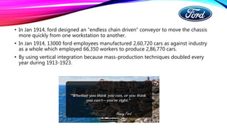 Presentation on Henry ford | PPTX