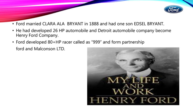 Presentation on Henry ford | PPTX | Automotive Industry | Industries