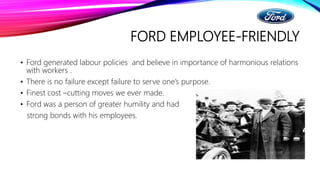 Presentation on Henry ford | PPTX