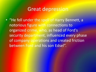 Henry ford presentation | PPTX