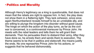 Henry the Fourth: A play by William Shakespeare | PPTX